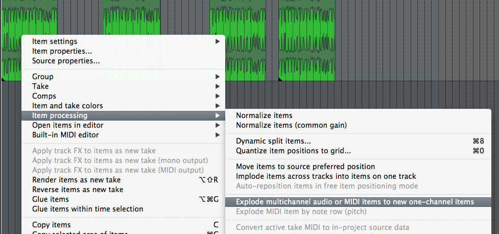 How to split stereo files to dual mono in REAPER | The REAPER Blog