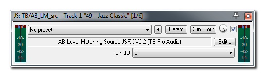 AB Level Matching JSFX | The REAPER Blog