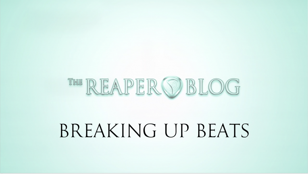 Breaking Up Beats In Reaper The Reaper Blog