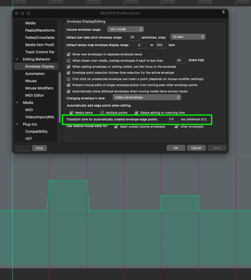 Understanding REAPER Automation Transitions | The REAPER Blog