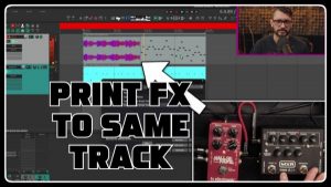 Reamp or Print FX to same track – REAPER Custom Actions | The REAPER Blog