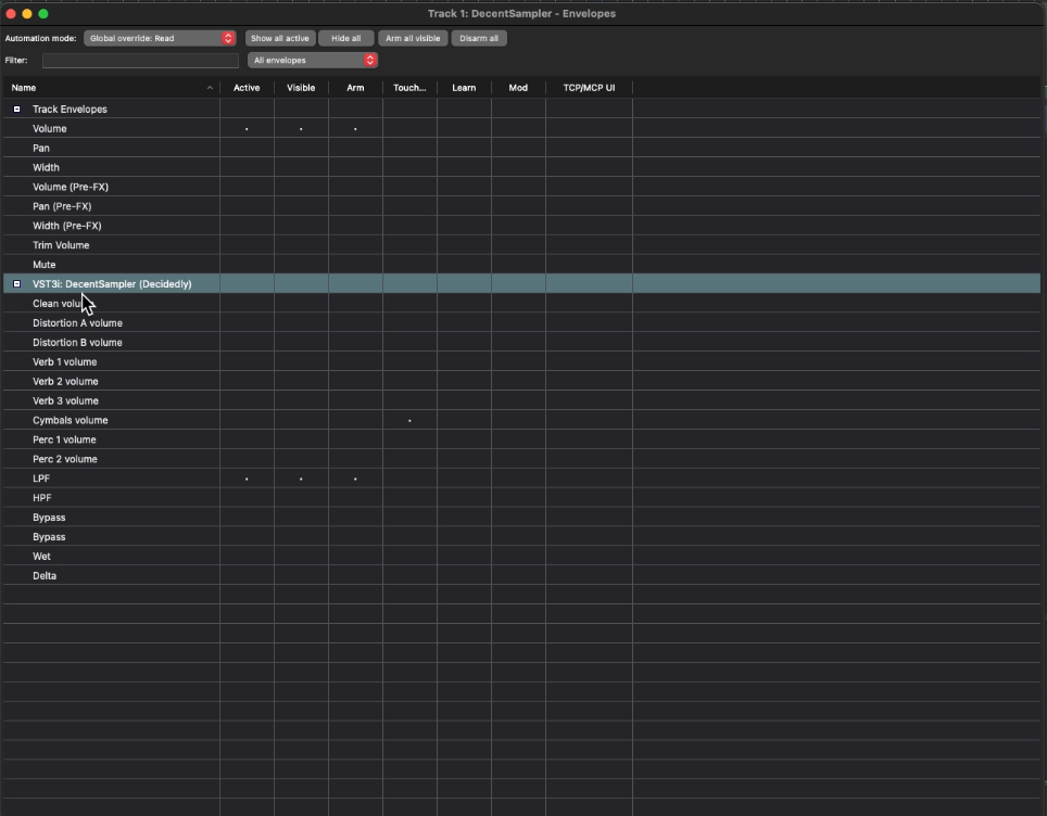 What’s new in REAPER v7.10 – Envelope Window remade | The REAPER Blog